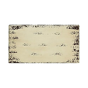 Powell Furniture 990-332 Parcel 2-Door 2-Drawer Console, White 30" L x 13.75" W x 25.5" H