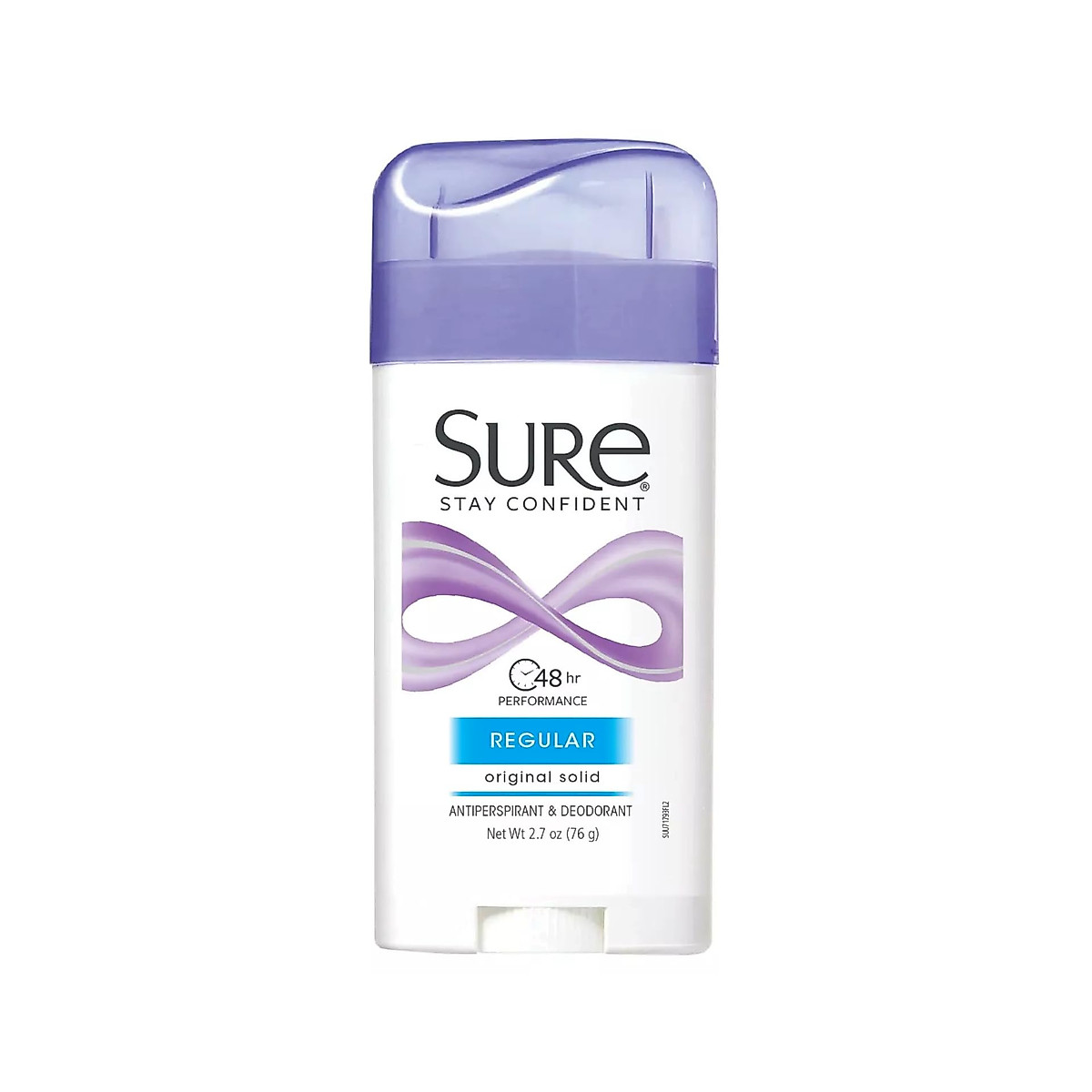 Sure Anti-Perspirant Deodorant Invisible Solid Regular Scent 2.60 oz