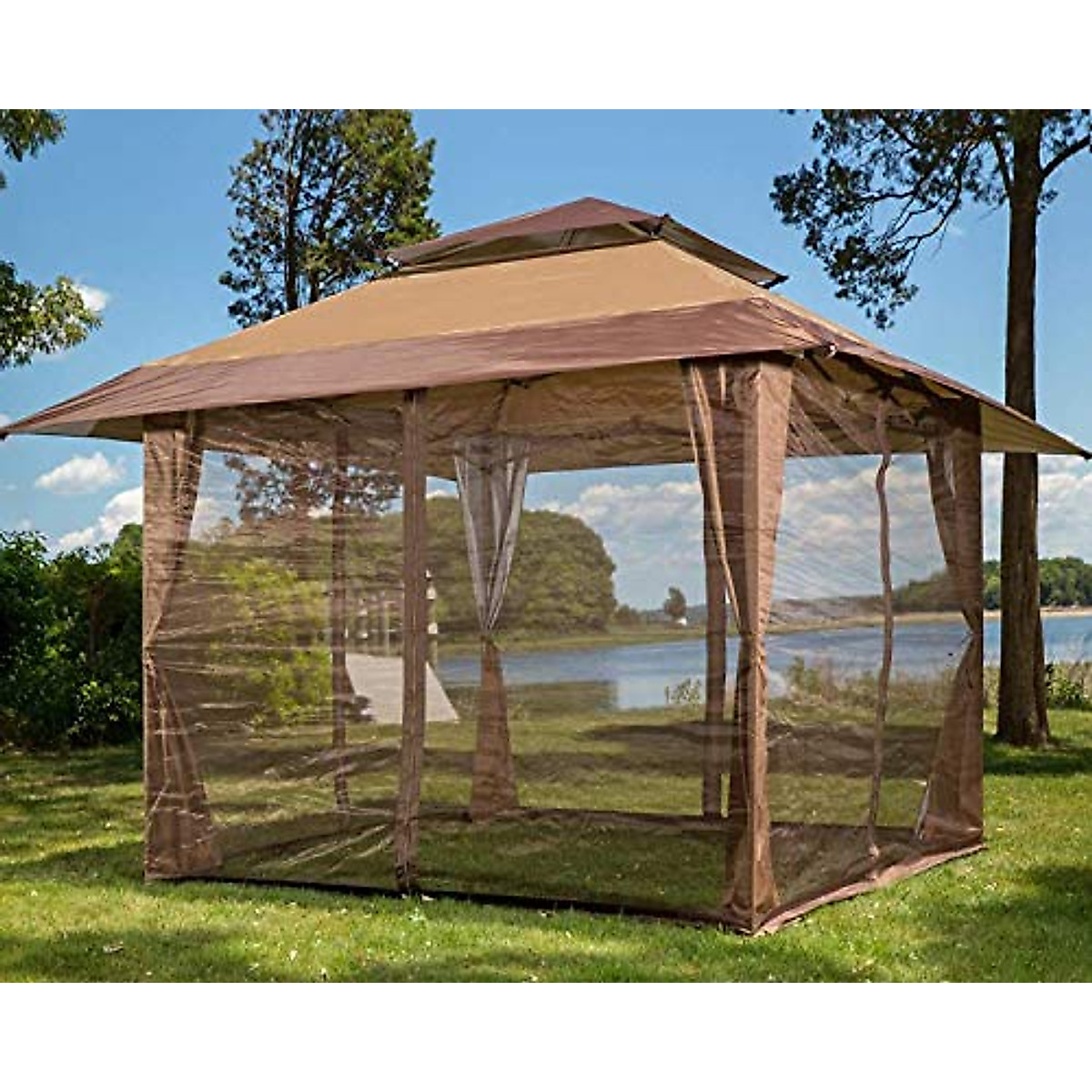 ABCCANOPY 10x10 Gazebo Mosquito Netting Walls