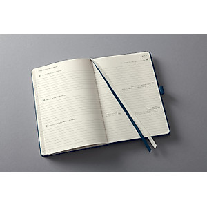 SIGEL C2463 Conceptum Weekly planner 2024, approx. A6, dark blue, hardcover, 2 pages = 1 week, 176 pages