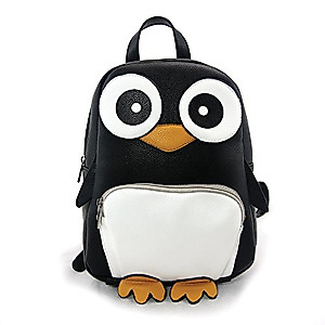 Sleepyville Critters - Mini Penguin Backpack in Vinyl Material