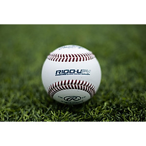 Rawlings | ULTIMATE PRACTICE TECHNOLOGY Baseballs | R100-UPY | Youth/14U | Practice Use | 12 Count