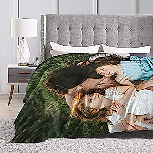 RAVANJA Custom Blanket with Photo Blanket Customized Picture Personalized Blanket Customize Image Blanket - Dog Memorial Blanket Birthday Gifts (1 Photos Collage, 60x50 inch)