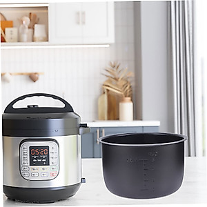 OSALADI 1 Set Rice Cooker Liner Stainless Steel Cooking Utensils Stainless Steel Non Stick Frying Pans Nonstick Cookware Rice Cookware Insert Nonstick Rice Boiler Pot Non Stick Inner Pot