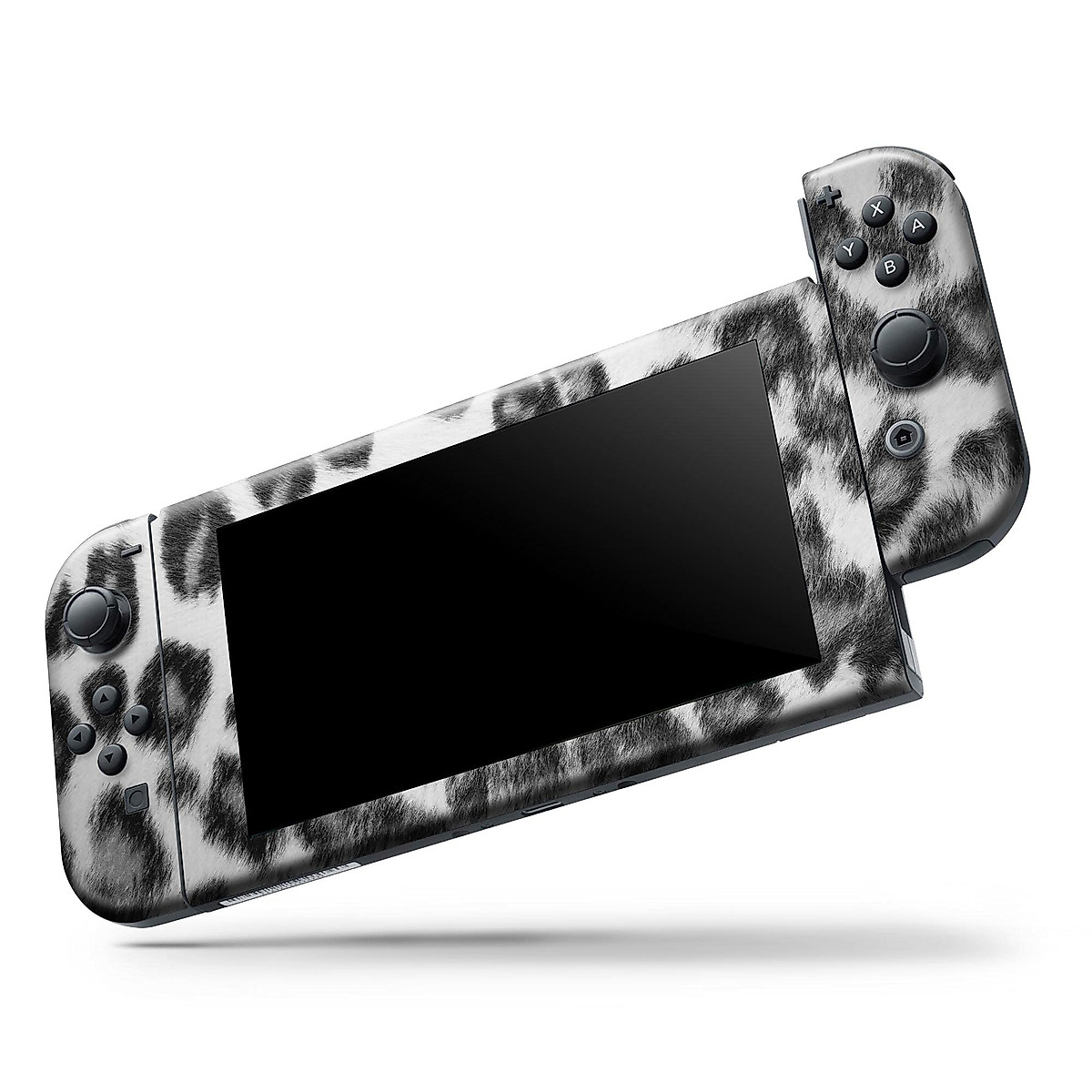 Design Skinz - Compatible with Nintendo Switch Lite - Skin Decal Protective Scratch-Resistant Removable Vinyl Wrap Cover - Real Snow Leopard Hide