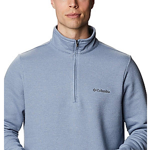 Columbia Men's Great Hart Mountain III Half Zip Bluestone