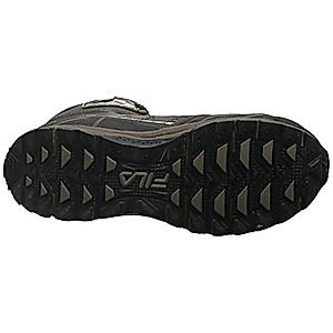 Fila Men's Hail Storm 3 Mid Composite Toe Trail Work Shoes Shoe, Walnut/Major Brown/Gold Fusion, 11 D US