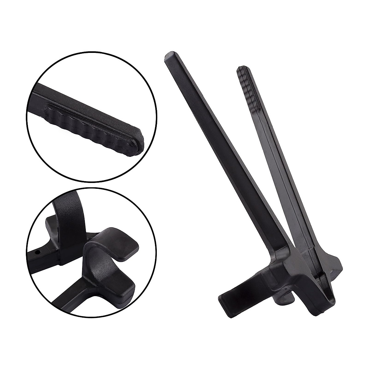 isnack Finger Chopsticks for Gamers - 4 PCS Gamer Chopsticks, Snack Grabber, Chips Chopsticks, Snack Chopsticks for Gamers, Chip Chopsticks, Snack Chopsticks, Chopsticks Helper (2White2Black)