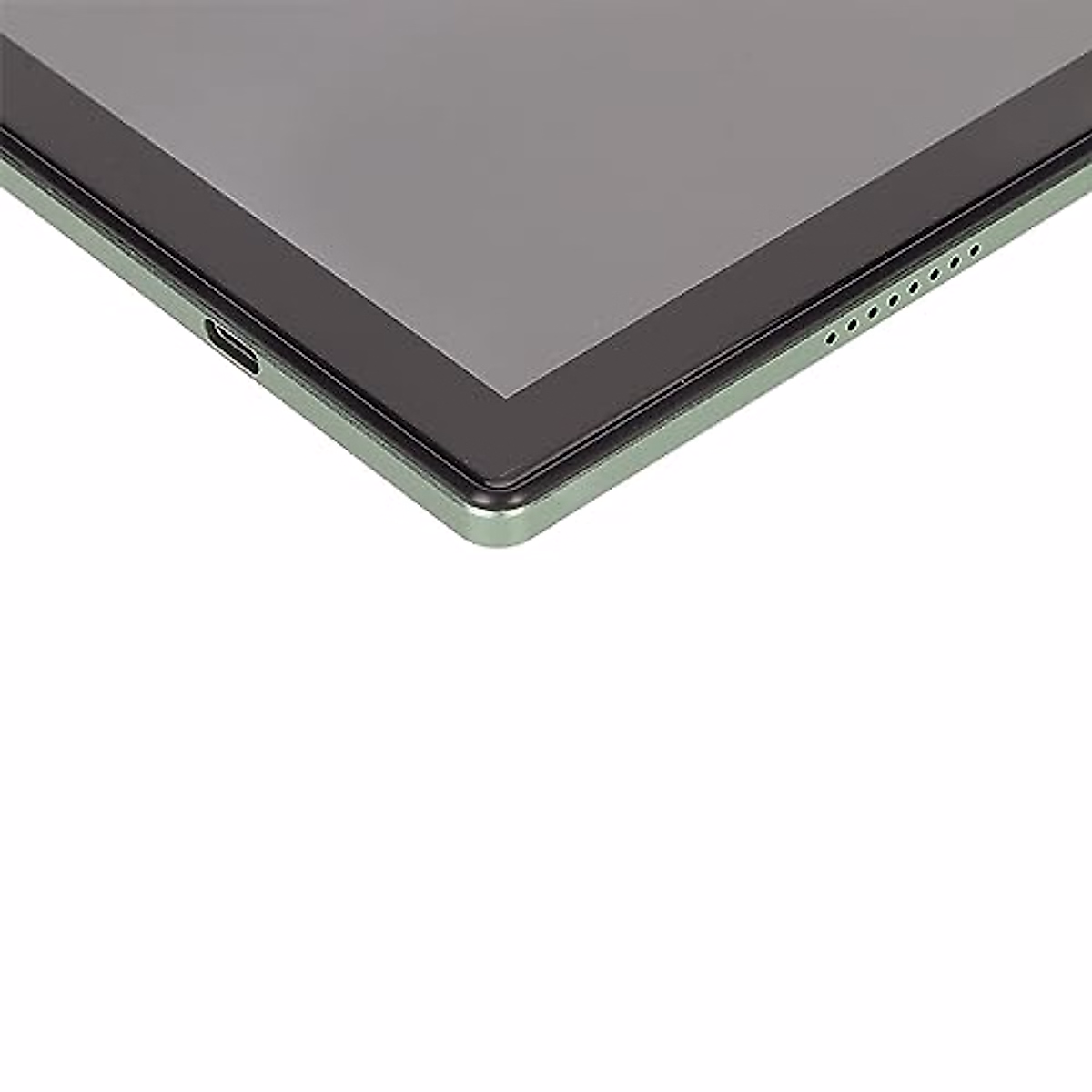 ICRPSTU 10.1 Inch Tablet, Tablet Dual Speakers Octa Core Processor 8GB 256GB 100-240V Green for Android 12 for Home (US Plug)