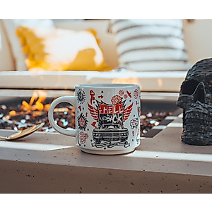 Supernatural "Join The Hunt" Single Stackable Ceramic Mug | Coffee Cup For Espresso, Tea, Cocoa | Holds 13 Ounces