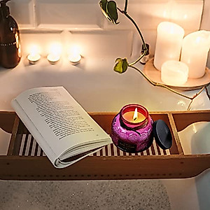 Scented Candle Gift for Women,Aromatherapy Candle,Herbal Lavender Candles for Home Scented, Naturally Scented Soy Candles, 50 Hours Long Burning, 7.1oz