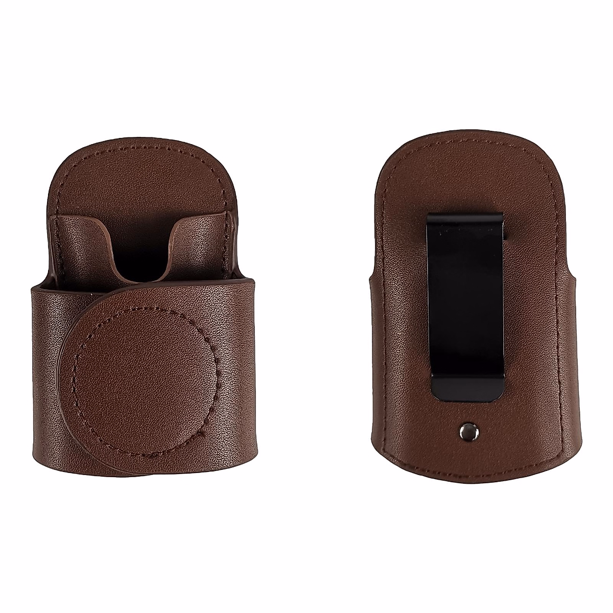 Stethoscope Clip Stethoscope Hip Holder Nurses Premium Universal for Waist Belt Protective Case Stethoscope Holder Hip Clips, Brown