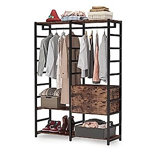 LITTLE TREE freestanding Closet Rack, Rustic