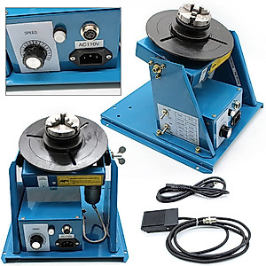 Rotary Welding Positioner,Welder Turntable Table,Positioning Turntable,Welder Positioning Machine for Cutting,Grinding,Assembly and Testing