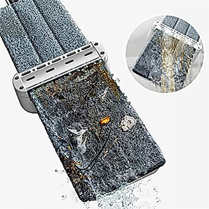 Mop for Wash Floor Mop Cleaner Cleaning Flat Spin Mop Bucket Floor House Cleaning Easy Home Cleaning 360°Rotation with