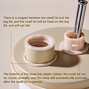 Reginsnow 20oz Insulated Coffee Mug with Lid, Double Wall Stainless Steel Vacuum Insulated Tumbler Cup, Travel Coffee Cup Thermal Cup for Home and Office, Outdoor & Car - Black to Red