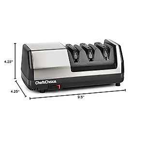 Chef's Choice Model 151 Universal Electric Knife Sharpener, Stainless Steel