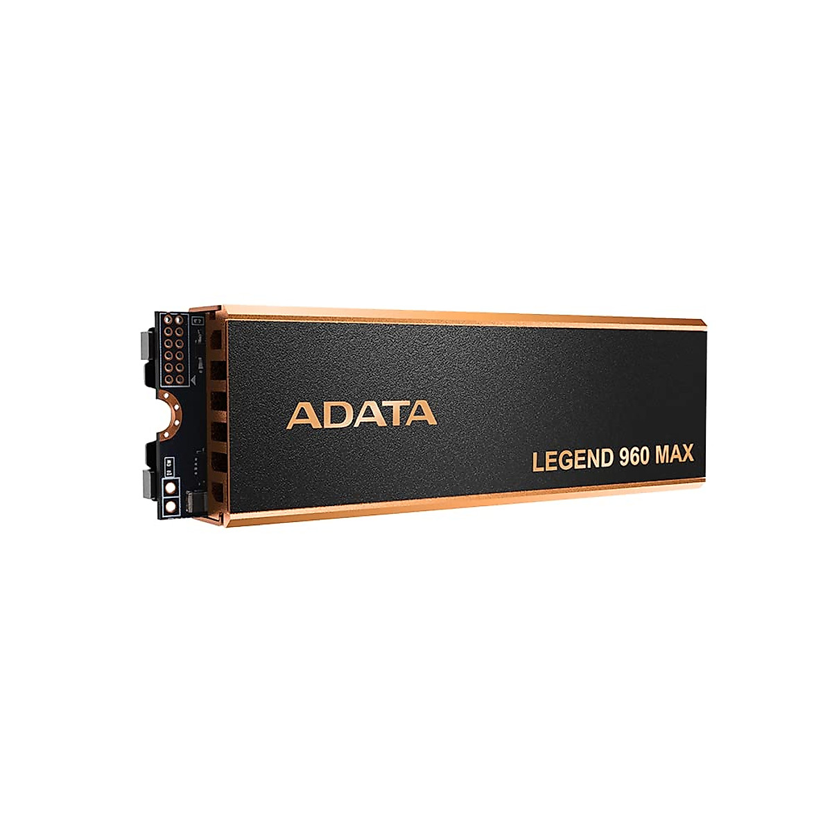 ADATA 2TB SSD Legend 960 Max with Heatsink 2TB PCIe Gen4x4 NVMe M.2 Internal Gaming SSD Up to 7,400 MB/s PS5 Compatible (ALEG-960M-2TCS)
