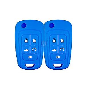 2x New Key Fob Remote Silicone Cover Fit/For Select GM Vehicles. OHT01060512 etc