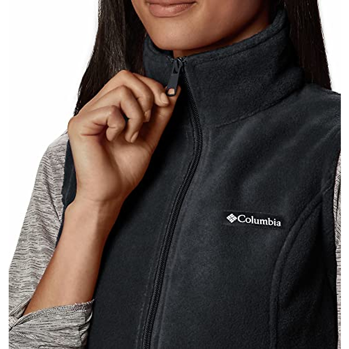 Columbia Women's Benton Springs Vest, Black, Large
