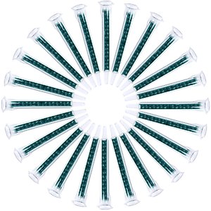 PAGOW 25Pcs 3.3 Inch Epoxy Mixing Nozzle Adhesive Cartridges Gun Applicator Static Mixer Tip for 50ml/1.7oz (1:1/1:2ratio) 16 Element