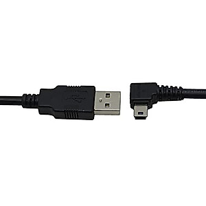 Dash Cam Cable 90 Degree Mini-B Charger Cord Data Sync Charging Adapter Compatible with Old Shark G16 Dash cam,VAVA Dash cam,rexing v1 gen3,Vizomaoi Dash cam,70mai Dash cam pro,Apeman C450A
