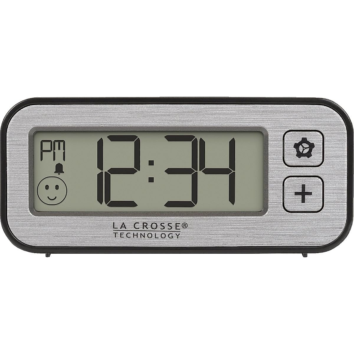 La Crosse Technology 513-148-TBP-3 Mini Digital Clock with Comfort Meter