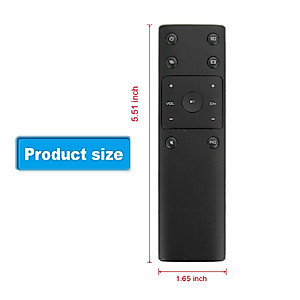 New XRT132 Replace Remote fit for VIZIO Smart TV E50-D1 E55-D0 E50x-E1 E50-E3 E55-E1 E55-E2 E60-E3 E43U-D2 E48U-D0 E50U-D2 E55U-D0 E55U-D2 E60U-D3 E65-E0 E65-E1 E65U-D3 E70-E3