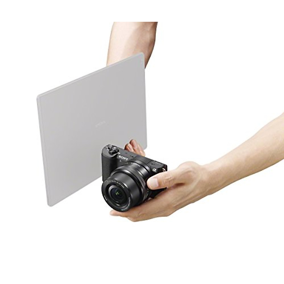 Sony a5100 16-50mm Mirrorless Digital Camera with 3-Inch Flip Up LCD (Black) (Renewed)