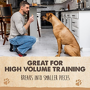 Mighty Paw Yak Cheese Crackers | Healthy Puppy Treat, Hard & Crunchy Puppy Training Treat for Dog Potty Training - Ideal Dog Treat for Small, Medium, Large Dogs - Dog Biscuit - Healthy Pet Dog Cookies