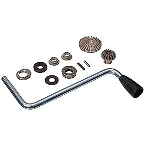 DRAW-TITE 800144 Jack Bushing Kit,Silver,Black