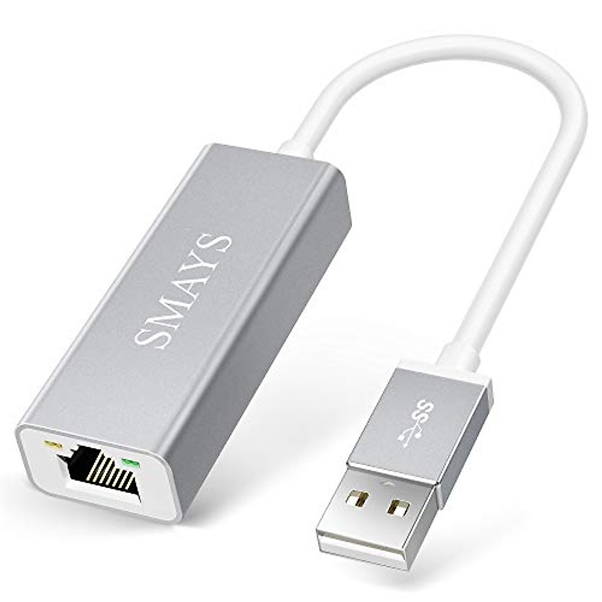 Ethernet Adapter Replacement for Nintendo Switch Wii U and Mac Windows Laptop USB LAN Adapter