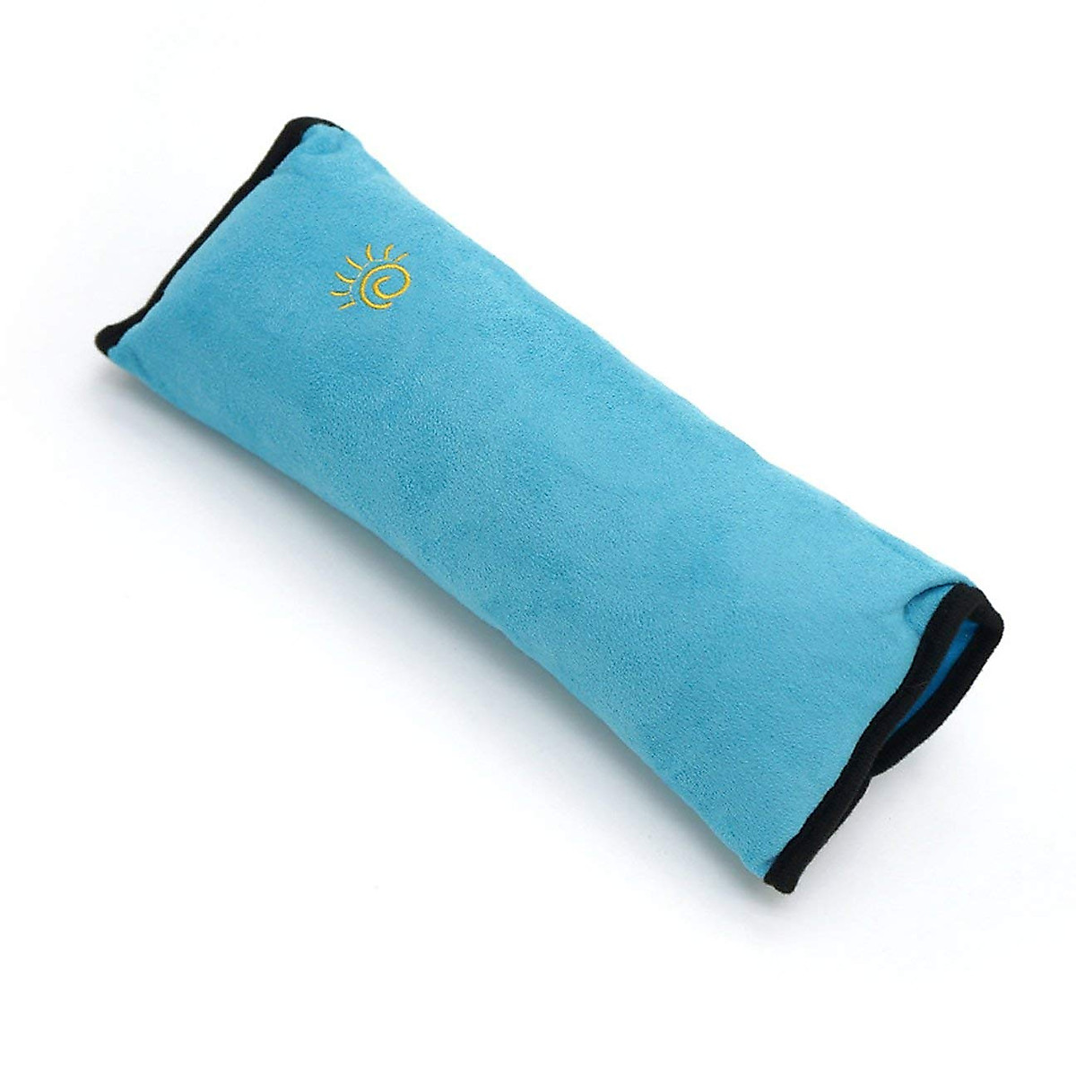 Seat Belt Pillow for Kids, Extra Soft Support Travel Pillow for Head Neck and Shoulder in Car, Universal Carseat Strap Cushion Pads for Childs Baby People Adults, (Blue)