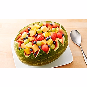 Keyfit Tools PROFESSIONAL Pumpkin Carving Knife Adult Use Only Extra Sharp Heat Treated Blue Steel Blade Halloween Jack O' Lantern Gourd Fruit Carver Knife