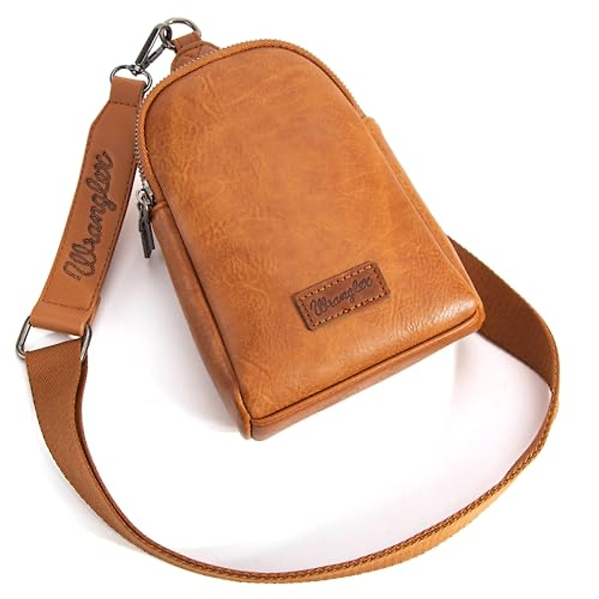 Wrangler Small Crossbody Sling Bag for Women Cross Body Purse Chest Bags for Travel