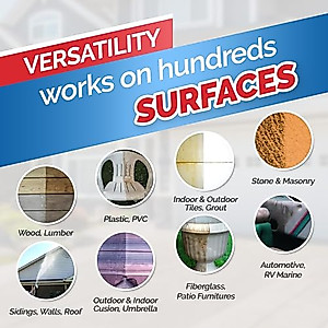 Instagone, Cleaning Supplies, All Purpose Cleaner, 0.8oz Pack of 4, Hard Water Stain Remover, Multisurface Cleaner Spray, Patio Cleaner, Multipurpose Cleaner, Sink Cleaner, Stain Remover