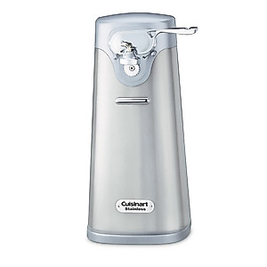 Cuisinart SCO-60 Deluxe Electric Can Opener, Quality-Engineered Motor System Allows you to Open Any Size Can, Stainless Steel