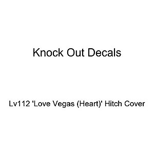 Knockout LV112 'Love Vegas (Heart)' Hitch Cover