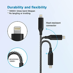 Extra Long iPhone 13 USB C Charger Cable 26FT/8M, [Apple MFi Certified] USB-C to Lightning Cable, Power Delivery Fast Charging iPhone Cord for iPhone 13 Pro 12 Pro Max 12 11 X XS XR 8 Plus