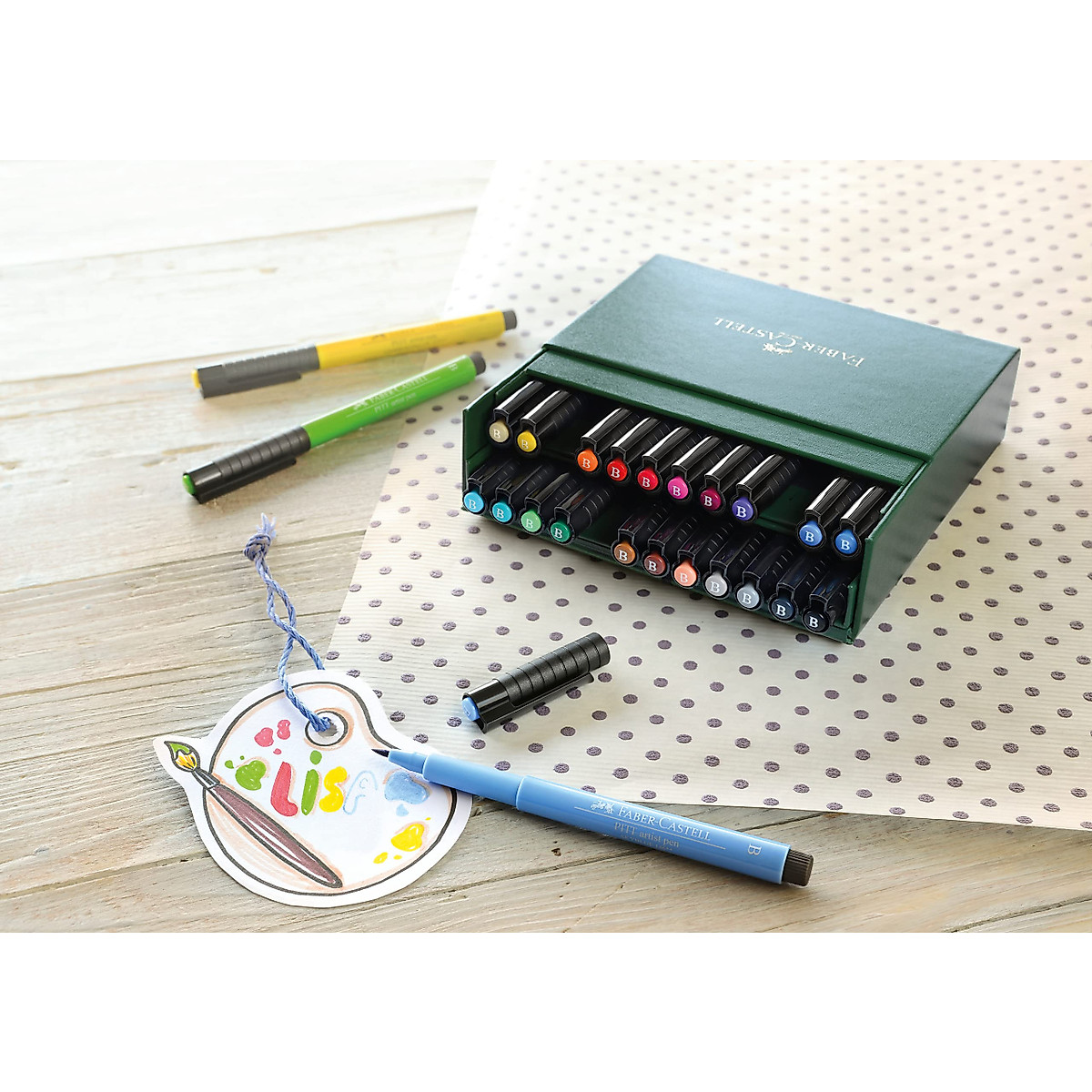 Faber-Castel Pitt Artist Brush Pens (24 Pack), Multicolor (167147)