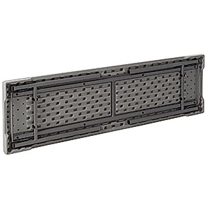 Office Star Resin Multipurpose Rectangle Folding Training Table for Home or Office, 5.87 Feet Long