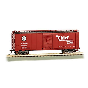 Bachmann Trains - 40' Santa FE MAP Box CAR - Chief #145263 - HO Scale