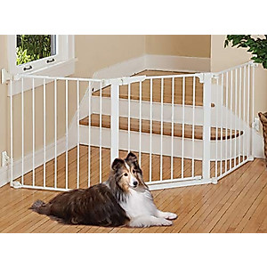 Command Pet Custom Fit Gate, 29.5", White (PG5300)