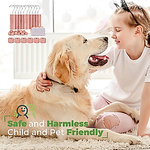 Ucomins Cedar Blocks 50Pack, Red Cedar Rings, Balls & Sachets for Closet and Drawer Storage, Scented Cedarwood for Clothes