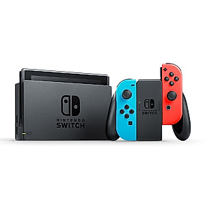 Nintendo Switch with Joy-Con Pick You Own System Bundle Options: Edition, Color, Games, Extra Controller, Case