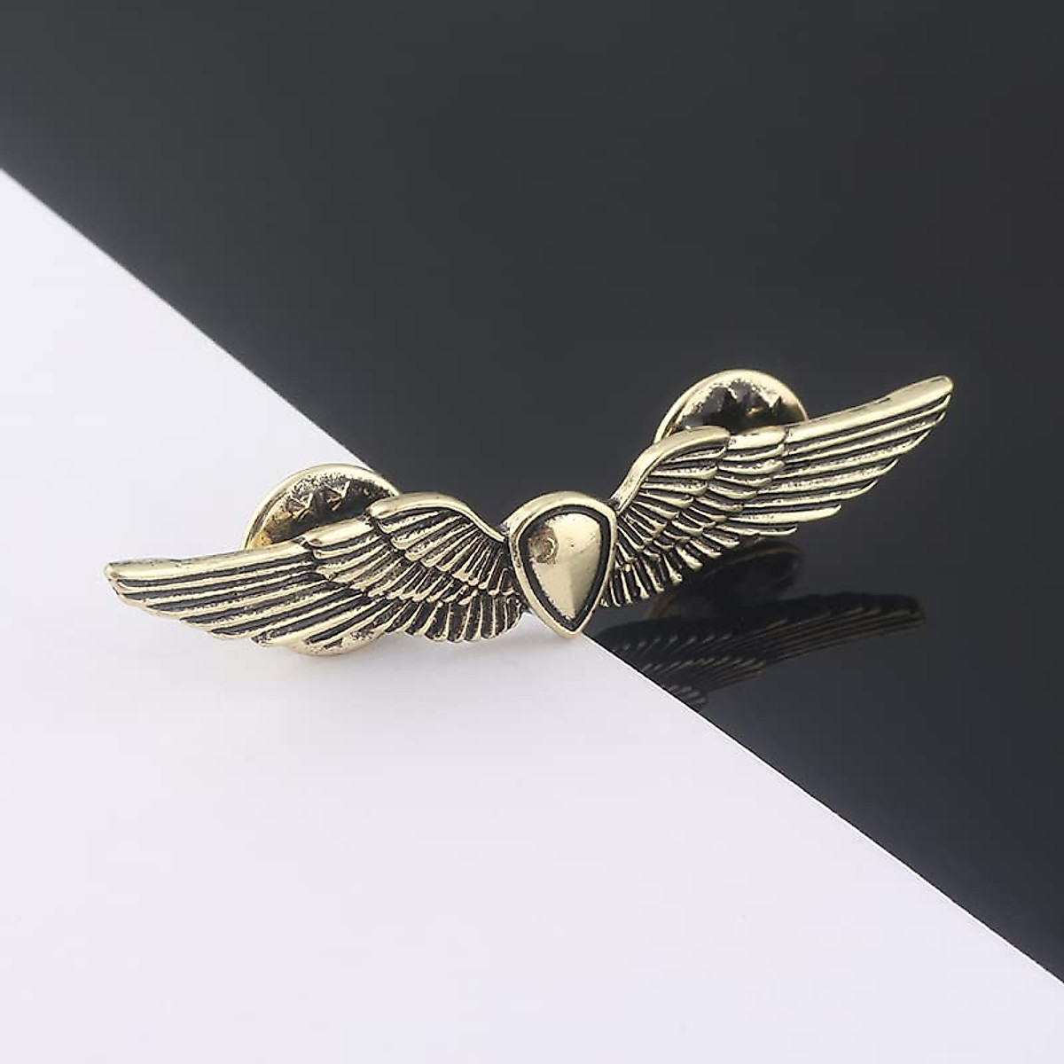 TLOU Ellie Enamel Brooch Pins - Joel Backpack Spaceship Rocket Cosplay Badge Brooches - TV Stuff Gifts For Women and Men Fans 2Pcs (Angel Wings and Spaceship Pins)