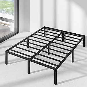 ZINUS Yelena 14 Inch Metal Platform Bed Frame / Steel Slat Support / No Box Spring Needed / Easy Assembly, Full