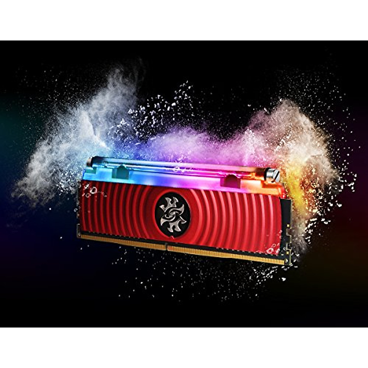 XPG Spectrix D80 Liquid-Cooled RGB DDR4 3200MHz 16GB (2x8GB) 288-Pin PC4-25600 Desktop U-DIMM Memory Retail Kit (AX4U320038G16-DR80)