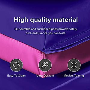 We Sell Mats - 4 ft x 8 ft x 2 in Personal Fitness & Exercise Mat for Home Workout - Lightweight and Folds for Carrying – All Purpose Home Gym Mat – Thick Mat for Yoga, Pilates, Stretches