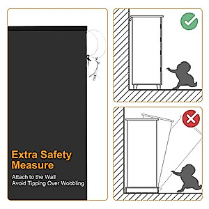 Yaheetech Free Standing Shoe Rack Adjustable Storage Organizer 4 Tier Shoe Rack Shelves Entryway Hallway Furniture for Bathroom Living Room Black